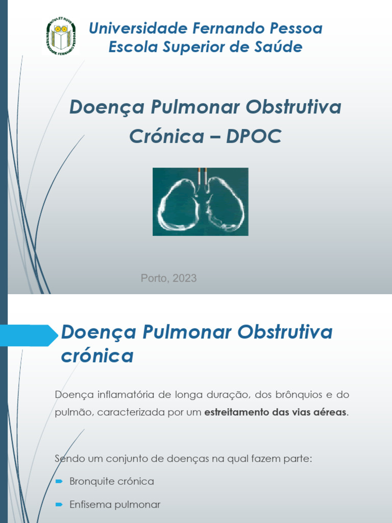 Apresentac A o de DPOC | PDF