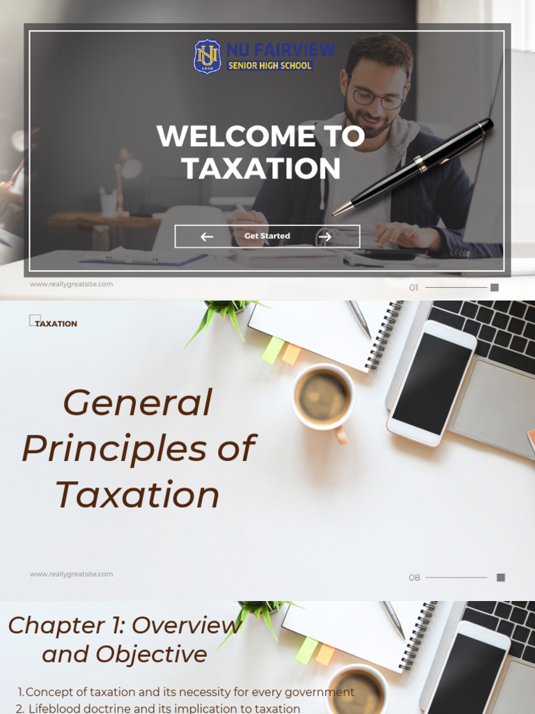 General principles of taxation | PDF