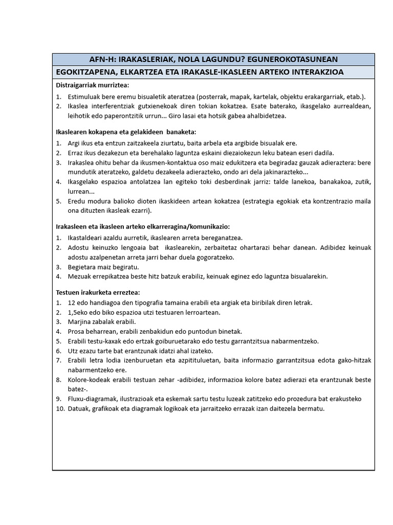 NOLA LAGUNDU. Egunerokotasunean | PDF