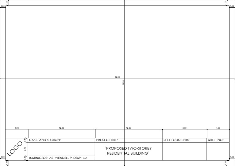 Title Block A3 | PDF