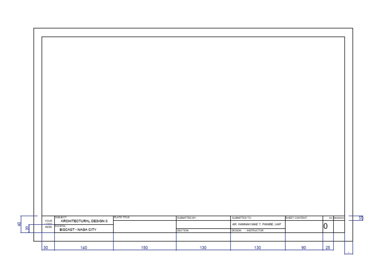 Design 2 Title Block | PDF