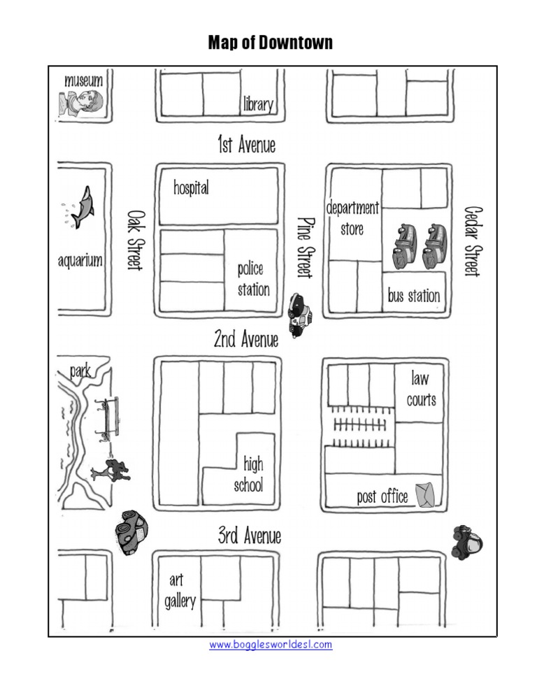 Downtown Map | PDF