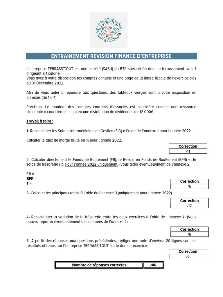 6-Support Entrainement Exercice Bonus | PDF