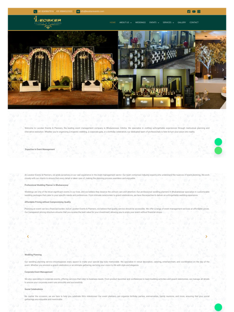 Top Event Management Company in Bhubaneswar, Odisha | PDF