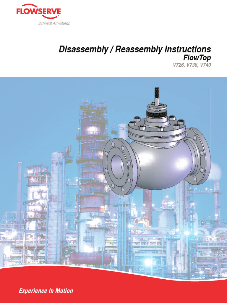 Flowserve FlowTop V740 Disassembly and Reassembly Instructions | PDF