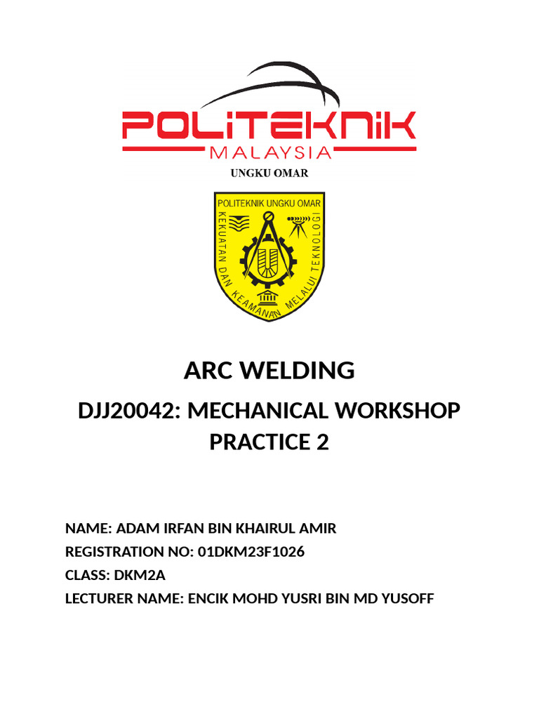 Arc Welding Ipan | PDF
