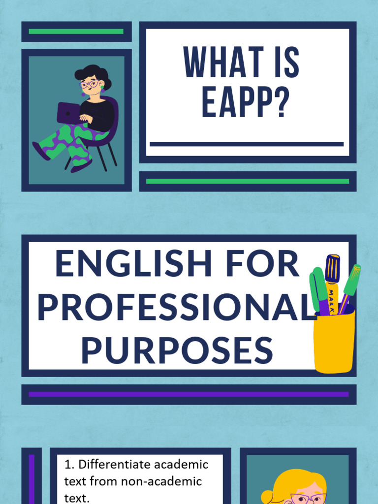 EAPP Lesson 1 | PDF