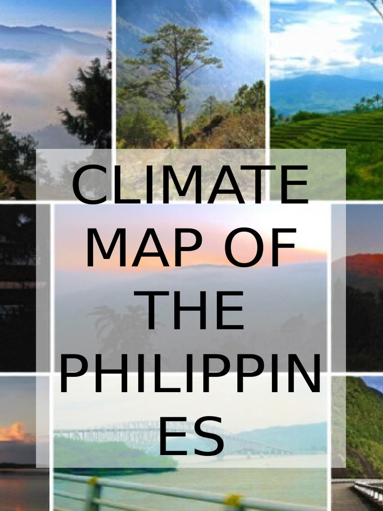 Climate Map of The Philippines | PDF
