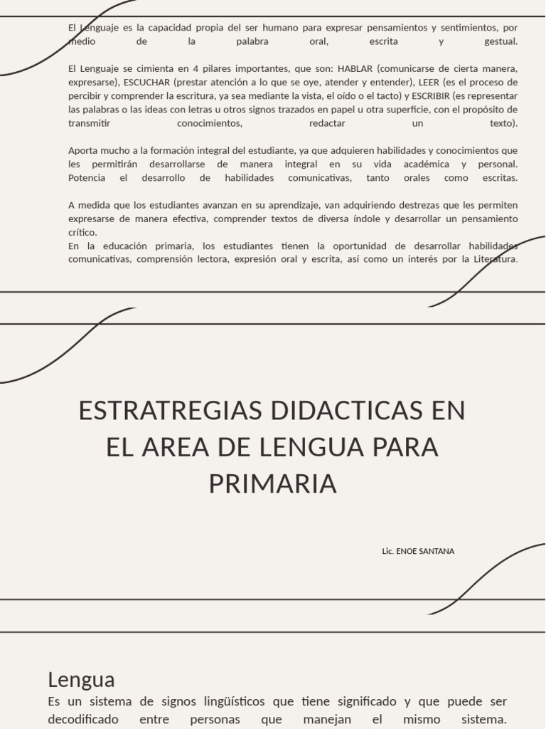 La Lengua | PDF