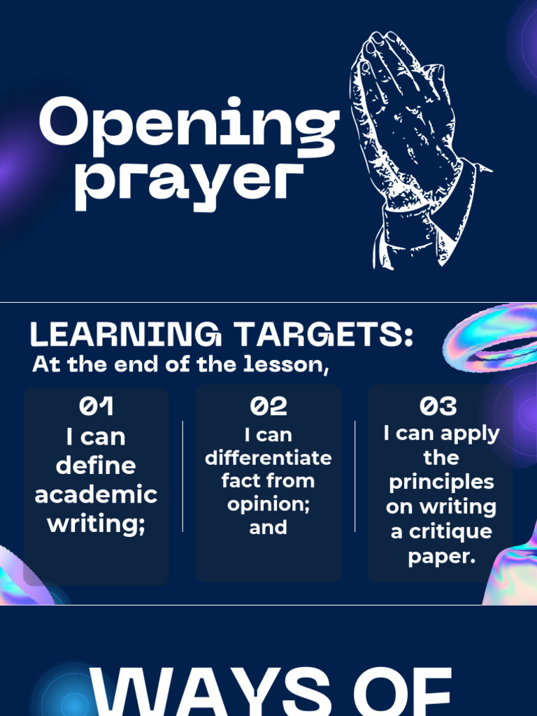 EAPP-Lesson-5-Day-2-Critique-Paper | PDF