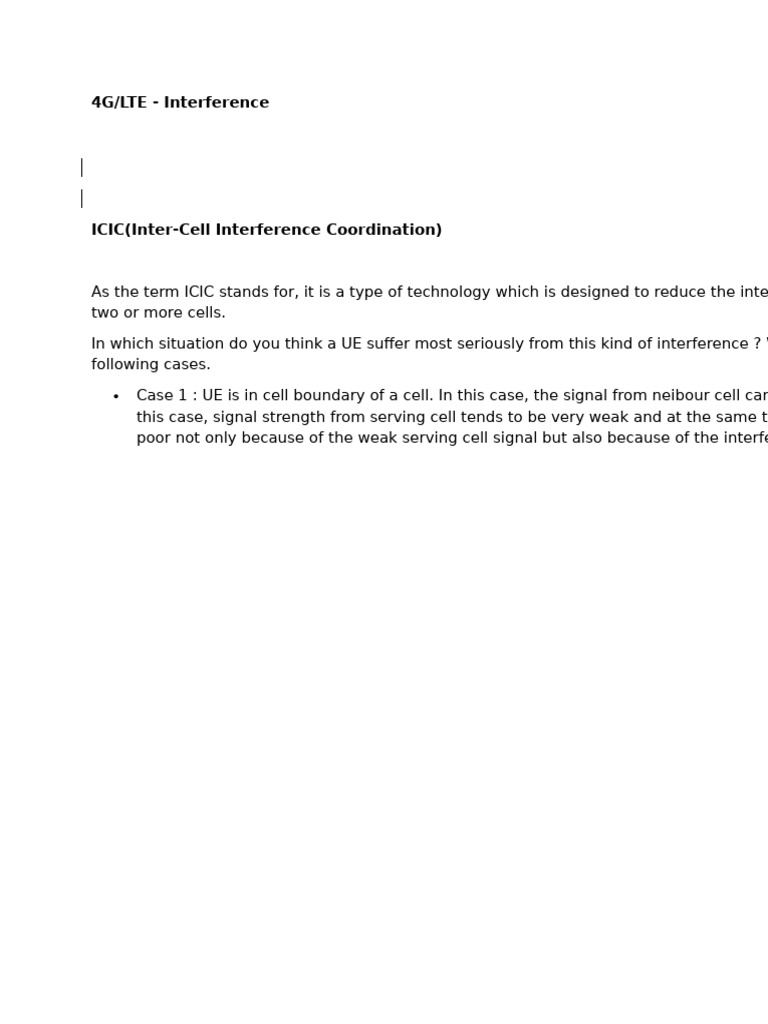 Enhanced ICIC in 4G | PDF