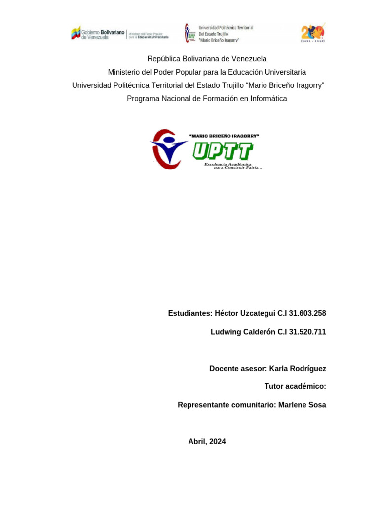 Informe PST II | PDF