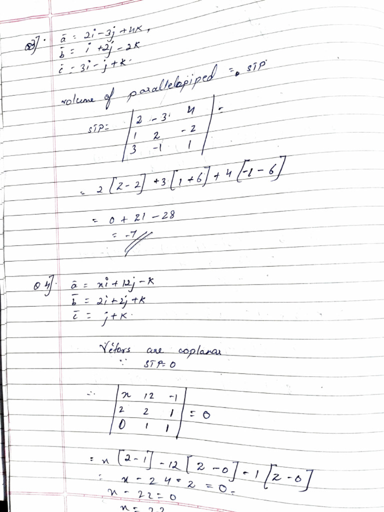 Engineering Mathematics 2 Vectors | PDF