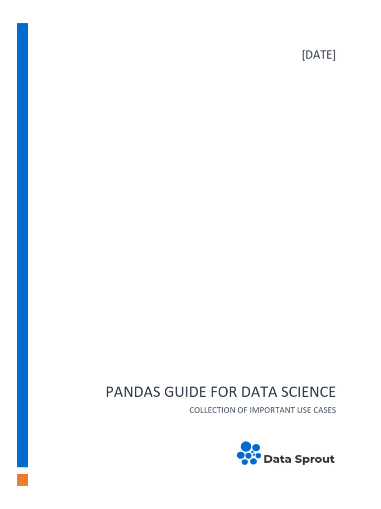 Pandas Data Science Guide | PDF