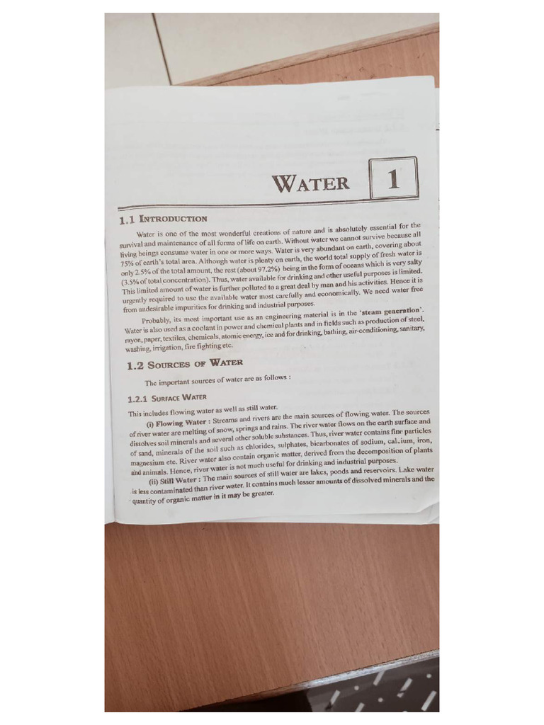 Water Treatment | PDF