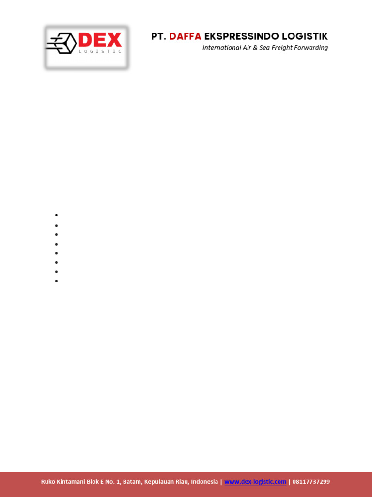 Surat Penawaran Kerjasama - Dex | PDF