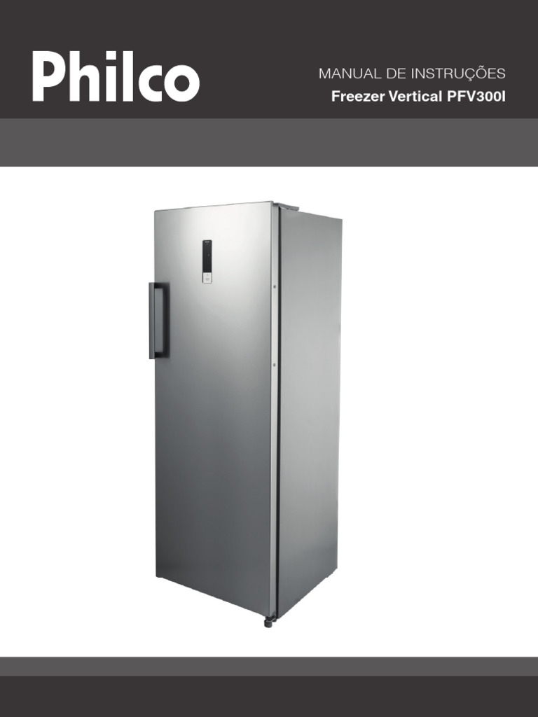 Manual Freezer Vertical PFV300I - 056751019 | PDF