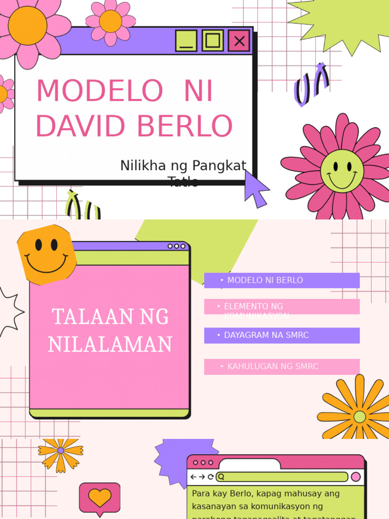 Modelo Ni Berlo | PDF
