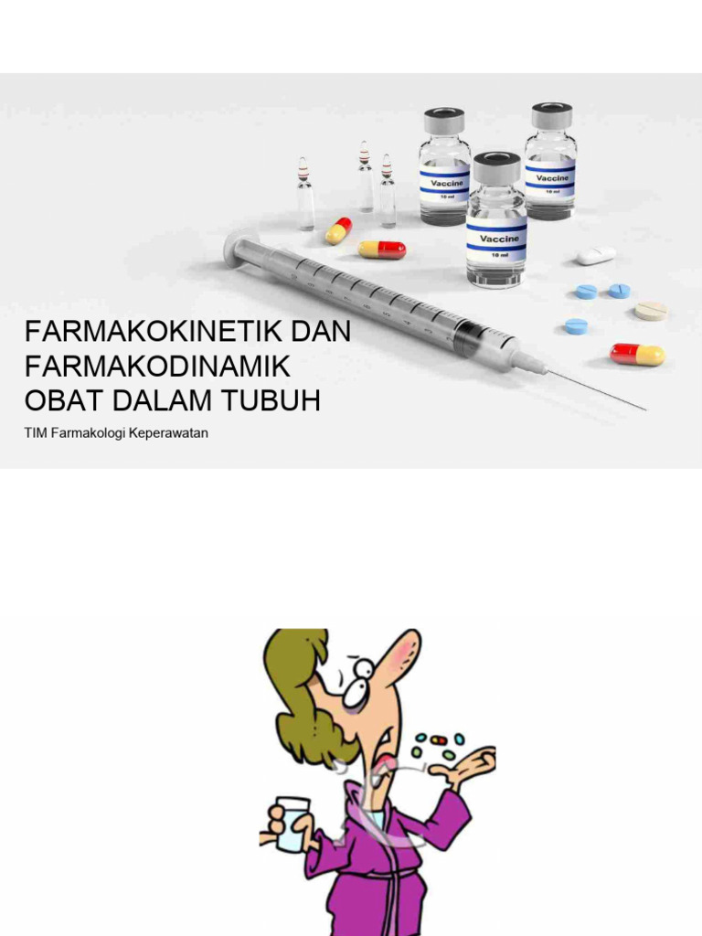 Farmakokinetik Dan Farmakodinamik Obat | PDF