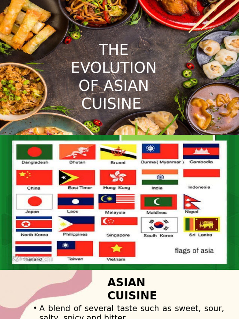 EVOLUTION OF ASIAN CUISINE | PDF