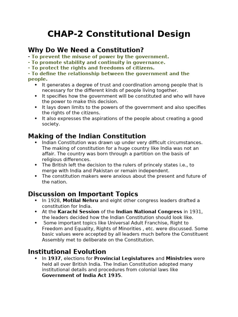 CHap 2 civics class 9 | PDF