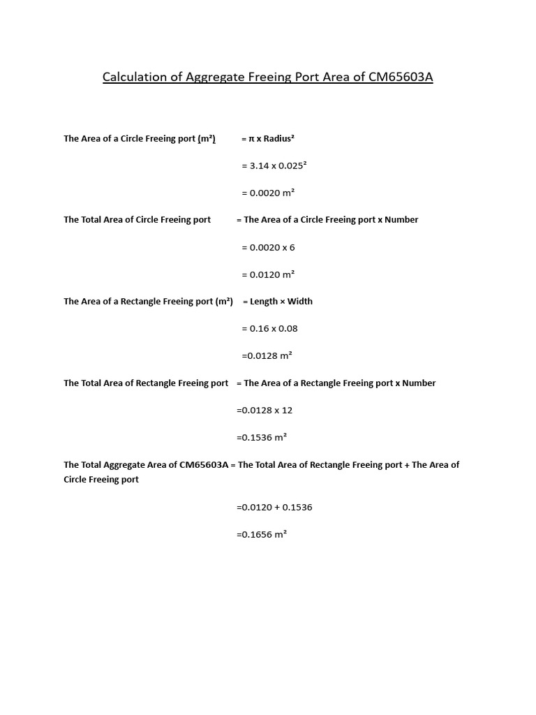 Freeing Port | PDF | Home & Garden | Science & Mathematics