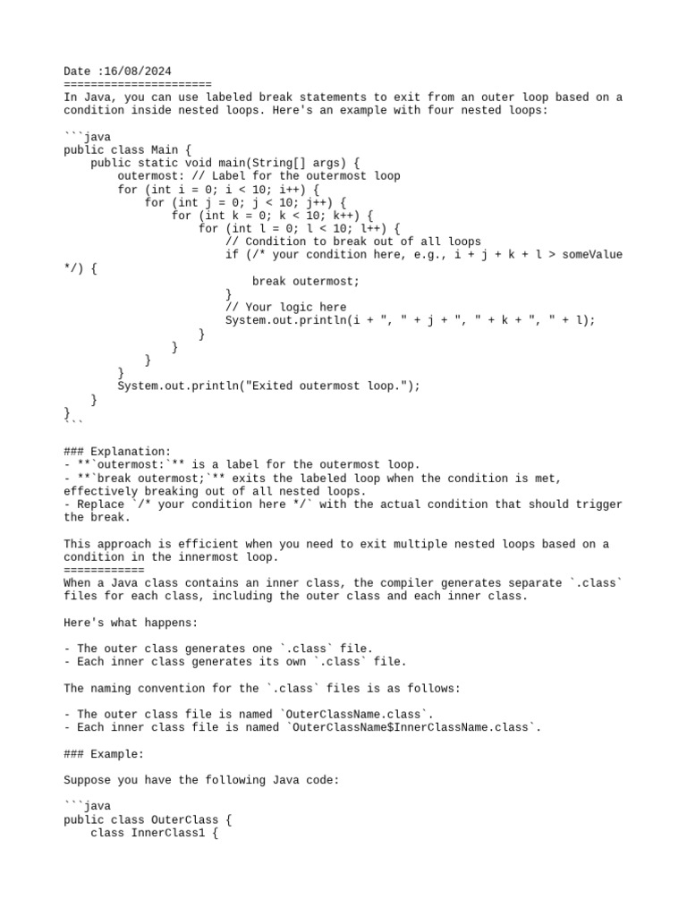 Corejava Interview Booster 5 | PDF