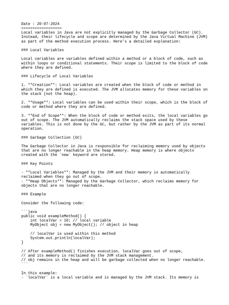 Corejava Interview Booster 01 | PDF