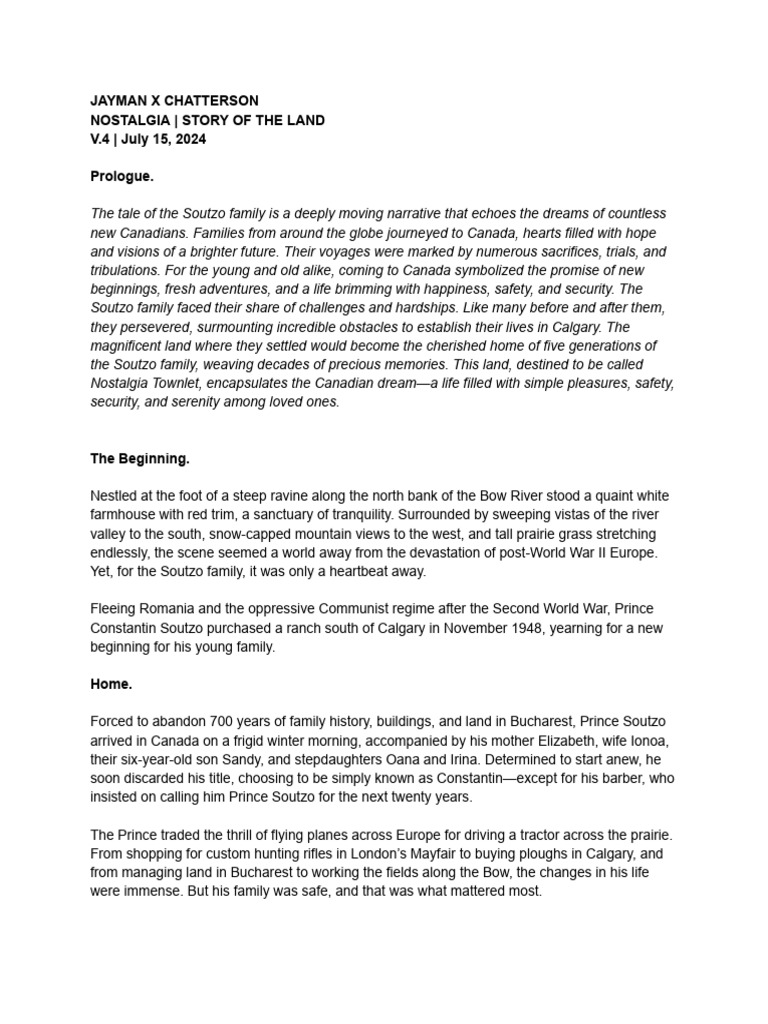 Nostalgia Story of The Land v.4 1 | PDF