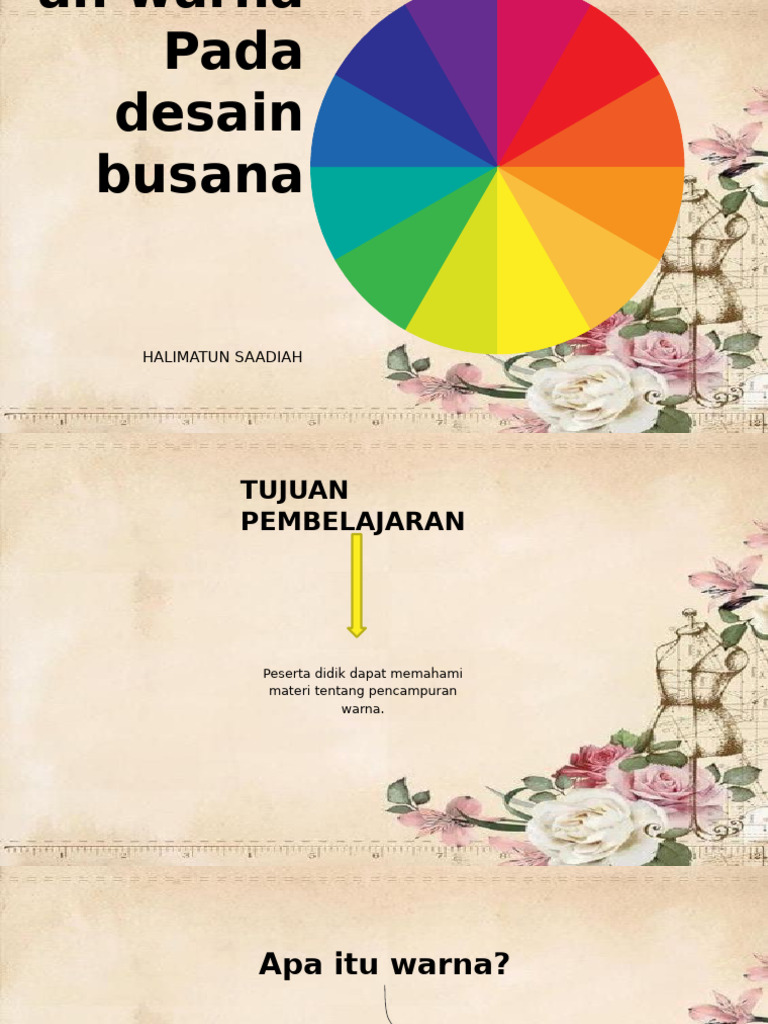 Pencampuran Warna | PDF
