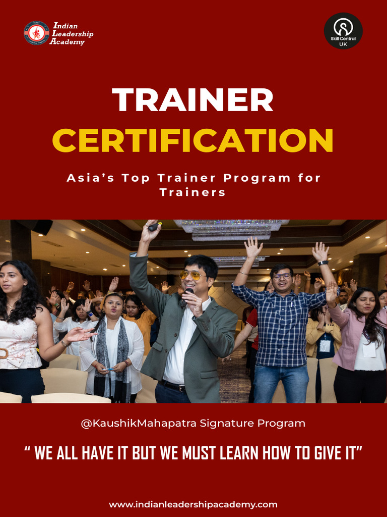 Trainer Certification Program | PDF