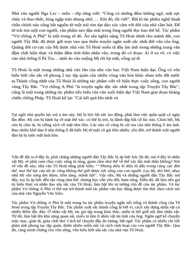 Nhà Văn Ngư I Nga Lec | PDF