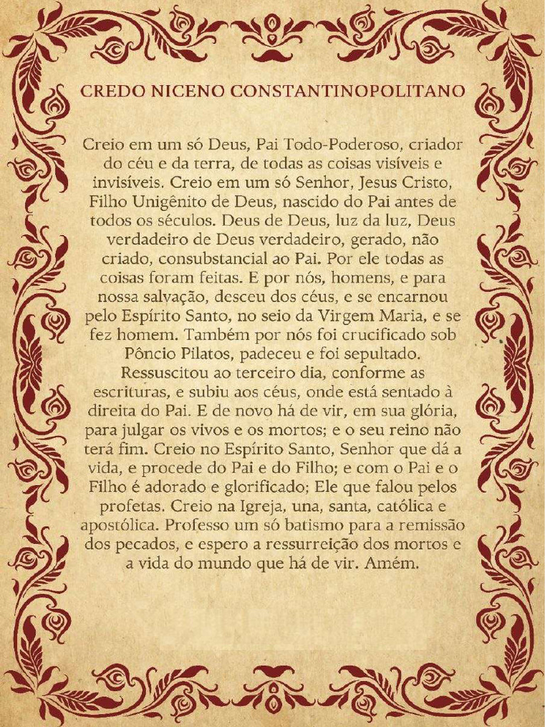 Simbolo Credo - IVC | PDF