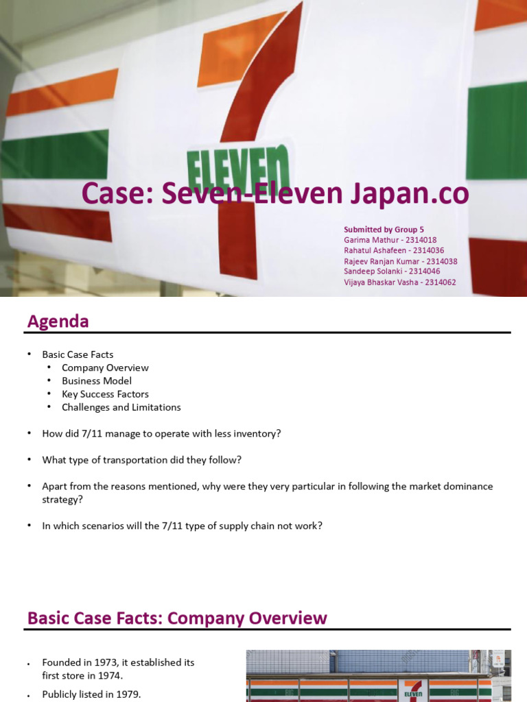 Group 5_Case_1_SCM Final | PDF