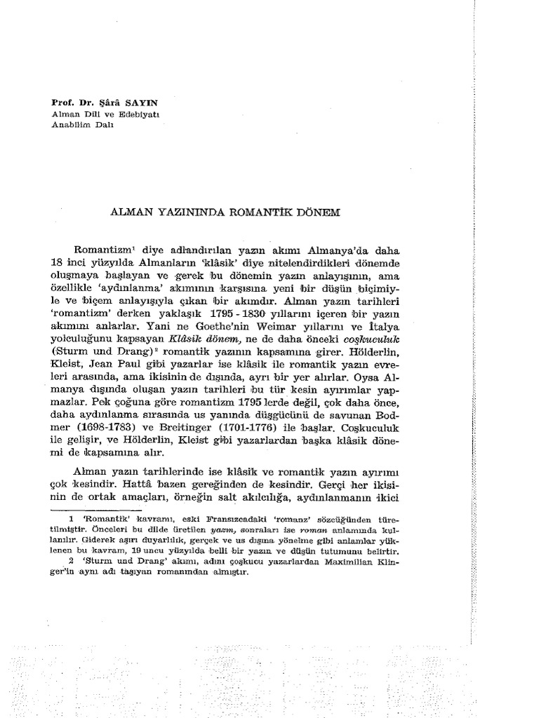 Alman Yaz - N - Nda Romantik D - Nem (#11640) - 10749 | PDF