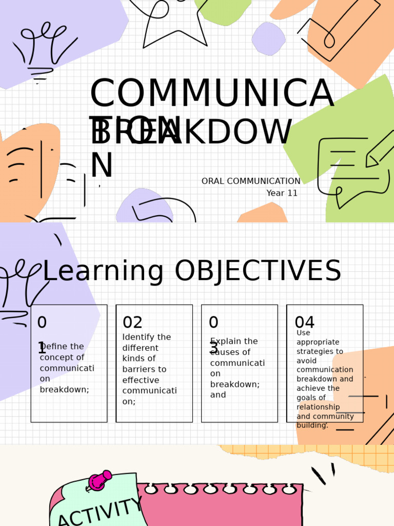 Melc 3 Communication Breakdown Strat To Avoid Breakdown | PDF