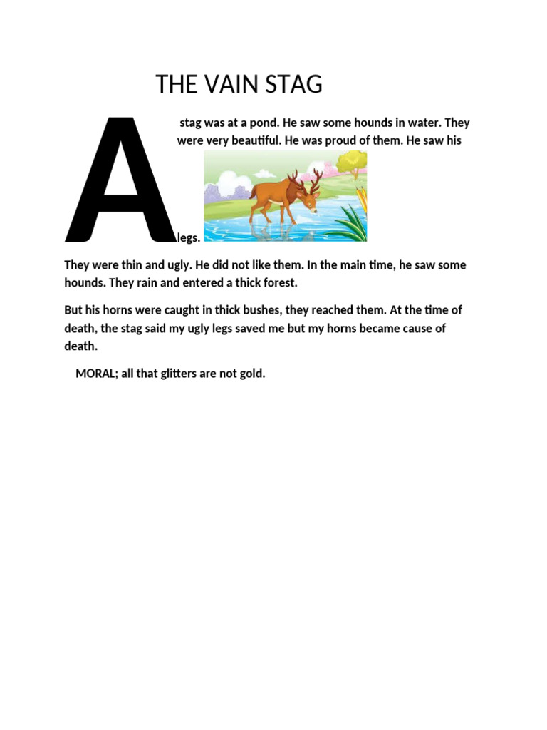The Vain Stag | PDF