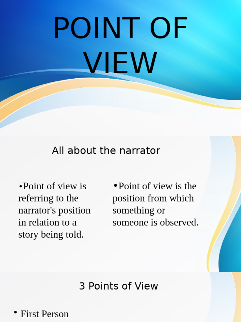 Point of View | PDF