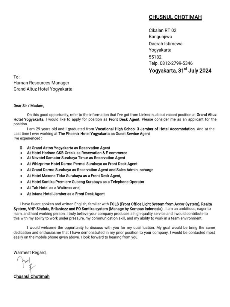 Grand Altuz Hotel Yogyakarta | PDF