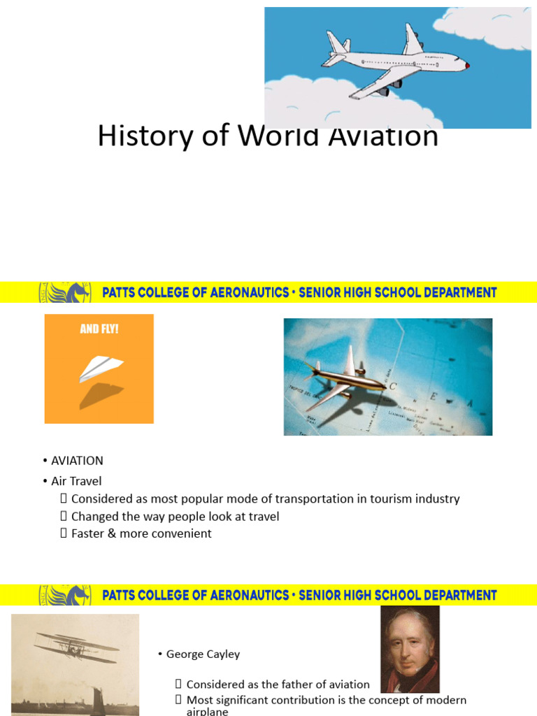 History of World Aviation | PDF