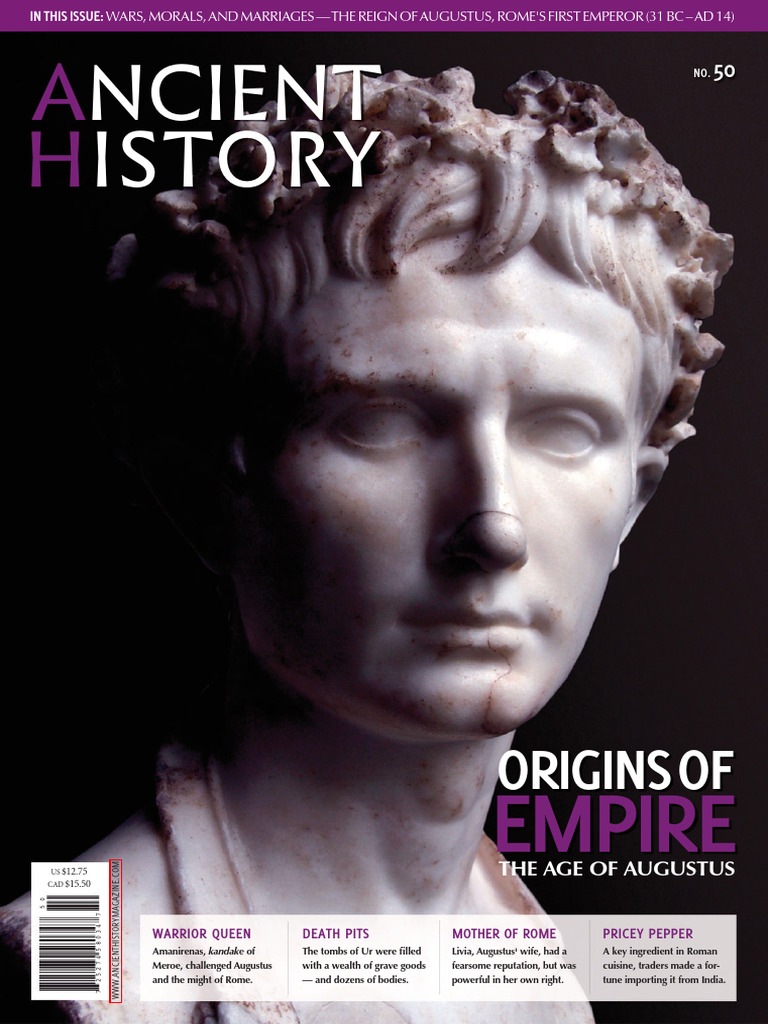Ancient History Magazine - Issue 50 2024 | PDF | Augustus | Papyrus