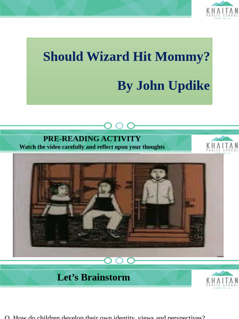 Should Wizard Hit Mommy | PDF