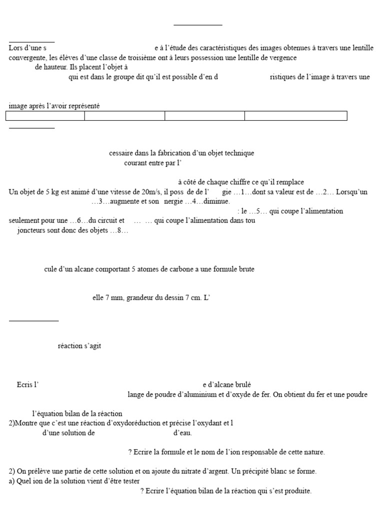 MAWUNYO 3èTRI | PDF