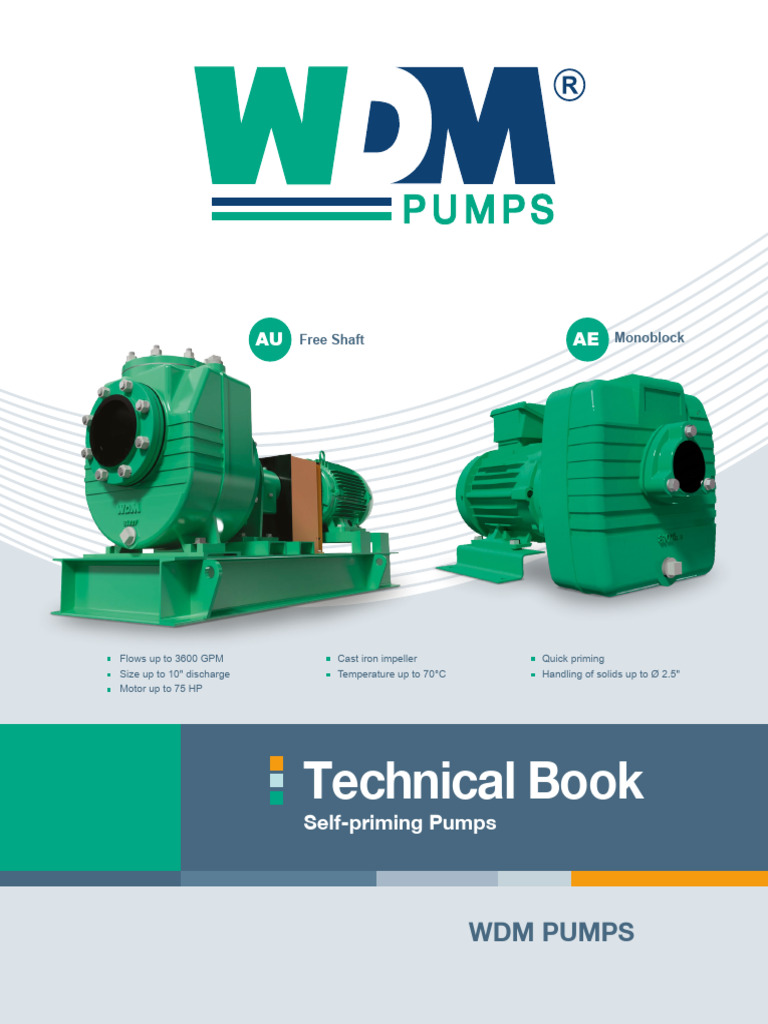 Technical Book Self-priming pumps | PDF