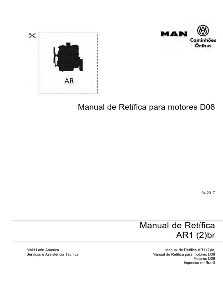 Catalago Motor MAN D08 | PDF