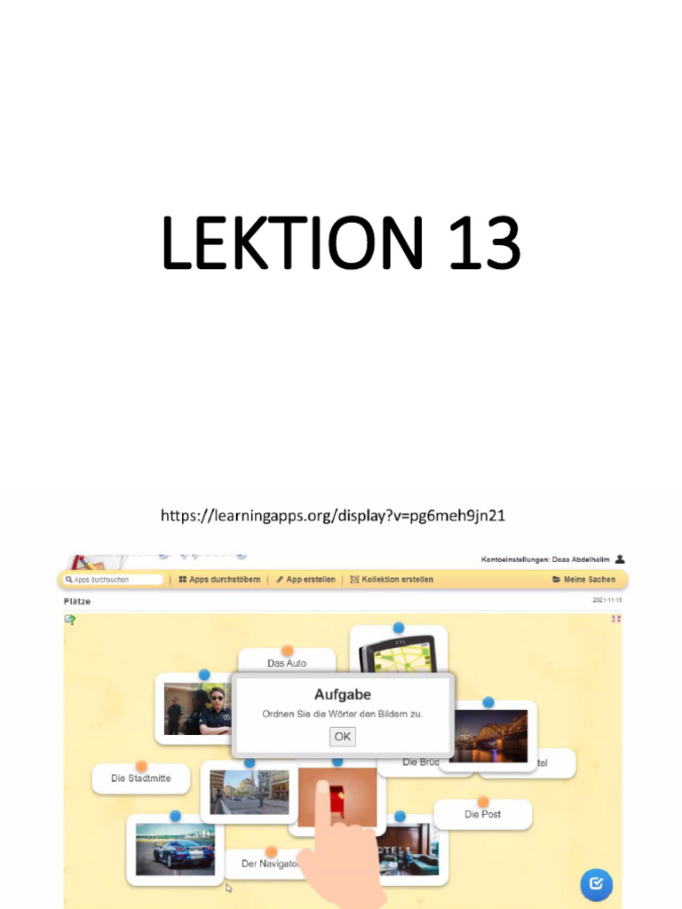 Lektion 13 | PDF