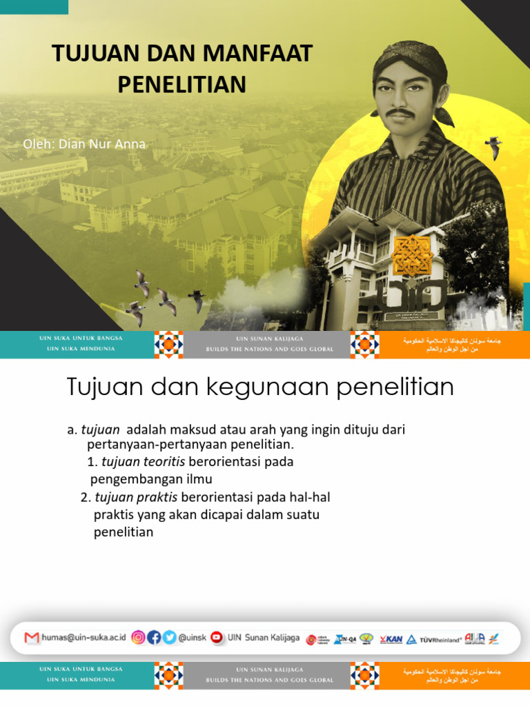 Tujuan Dan Manfaat Penelitian | PDF