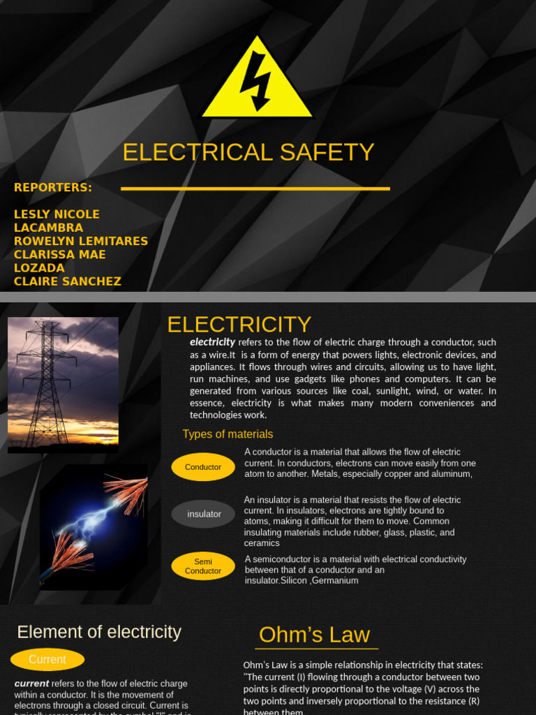 Electrical Safety | PDF