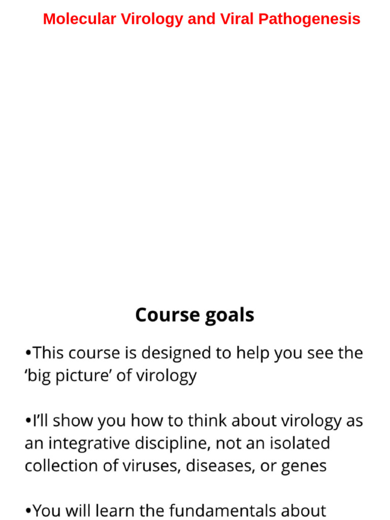 1 Lecture-Virology | PDF