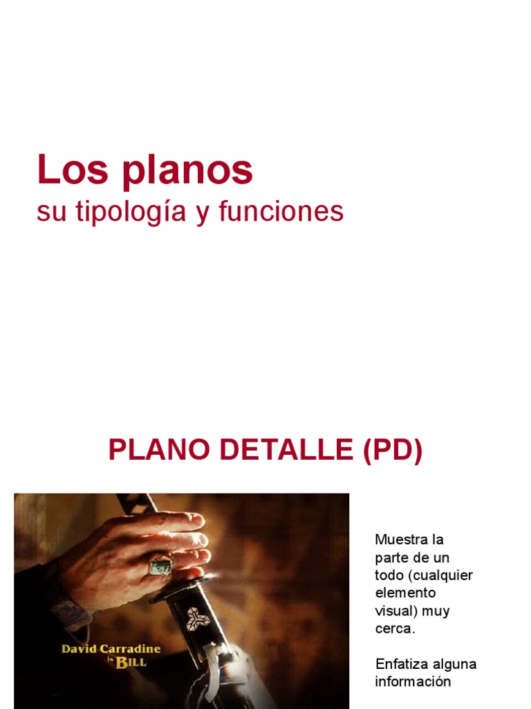 Tipos de Planos Cinematográficos | PDF | Ocio